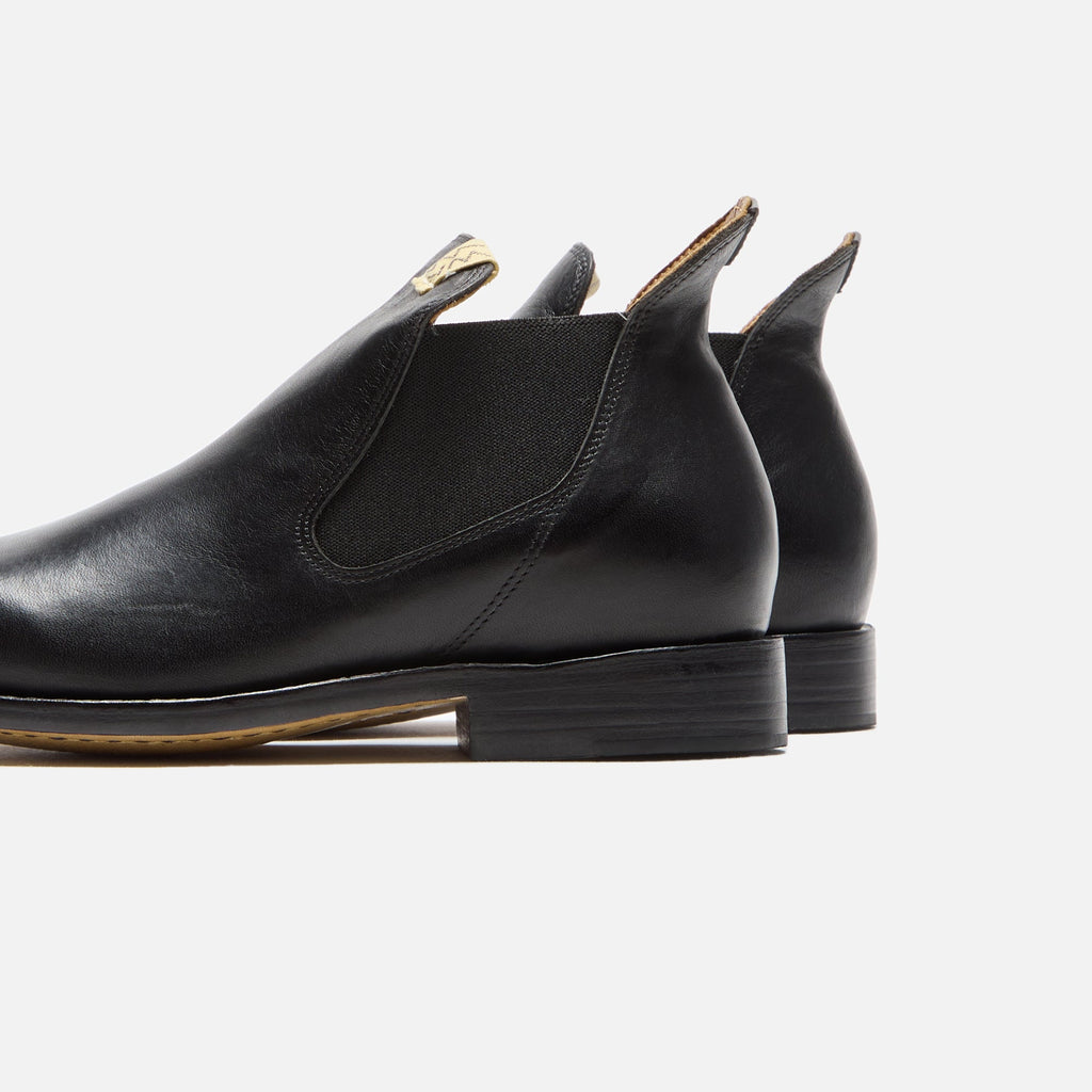 Visvim Gornergrat Mid-Folk Boot - Black – Kith Europe