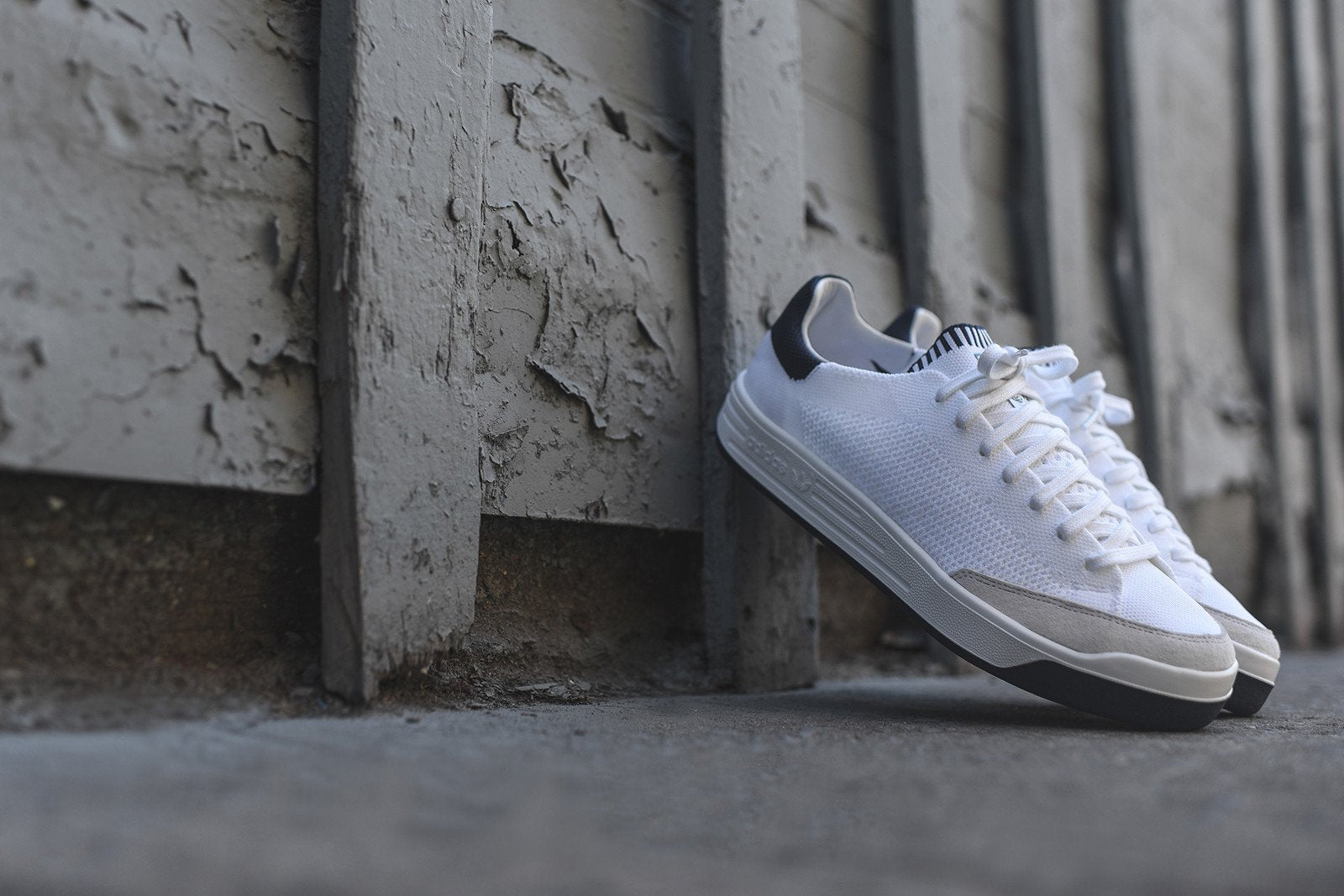 adidas Originals Rod Laver Super PK - White / Navy – Kith Europe