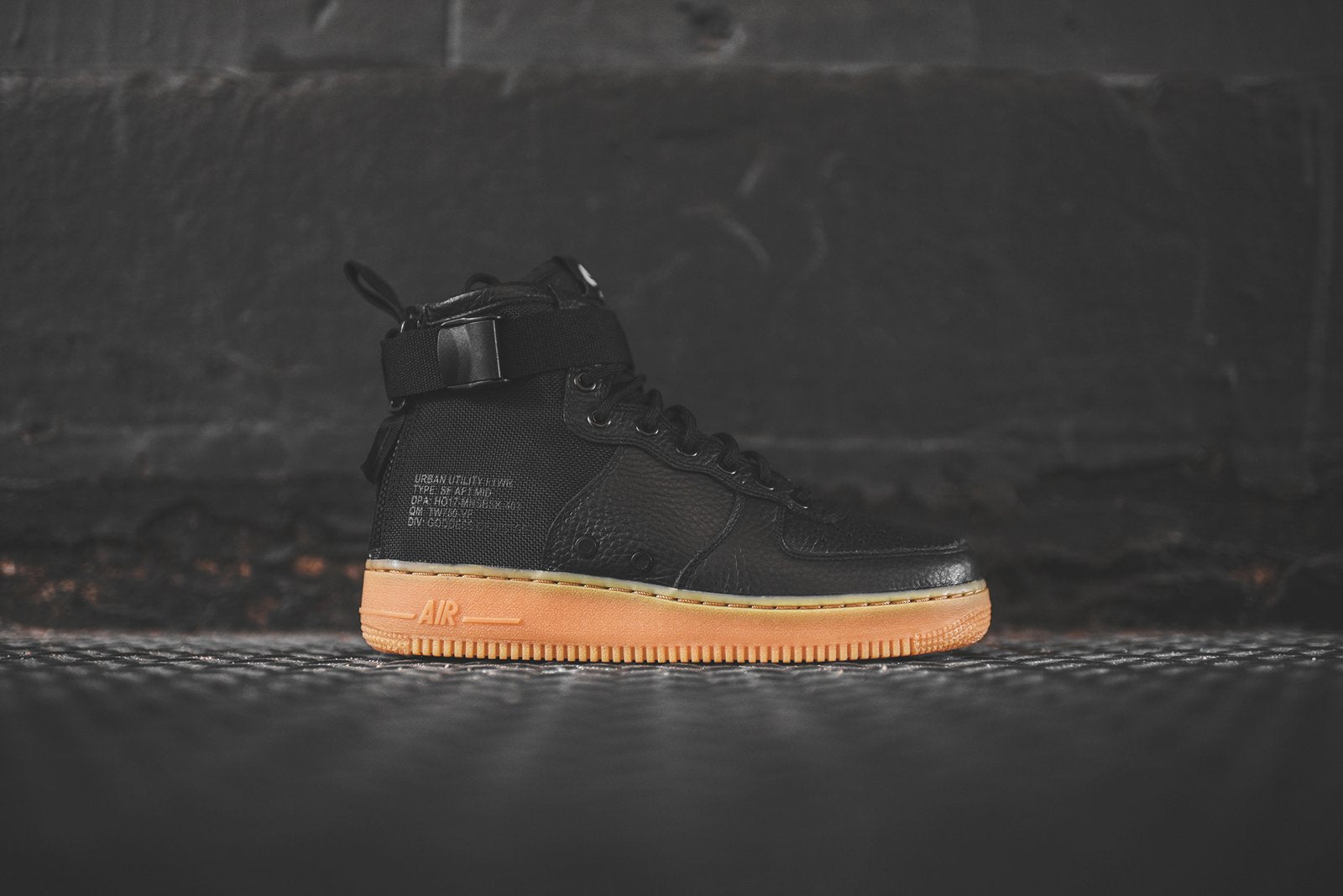 Nike SF-AF1 Mid - Black / Gum – Kith Europe