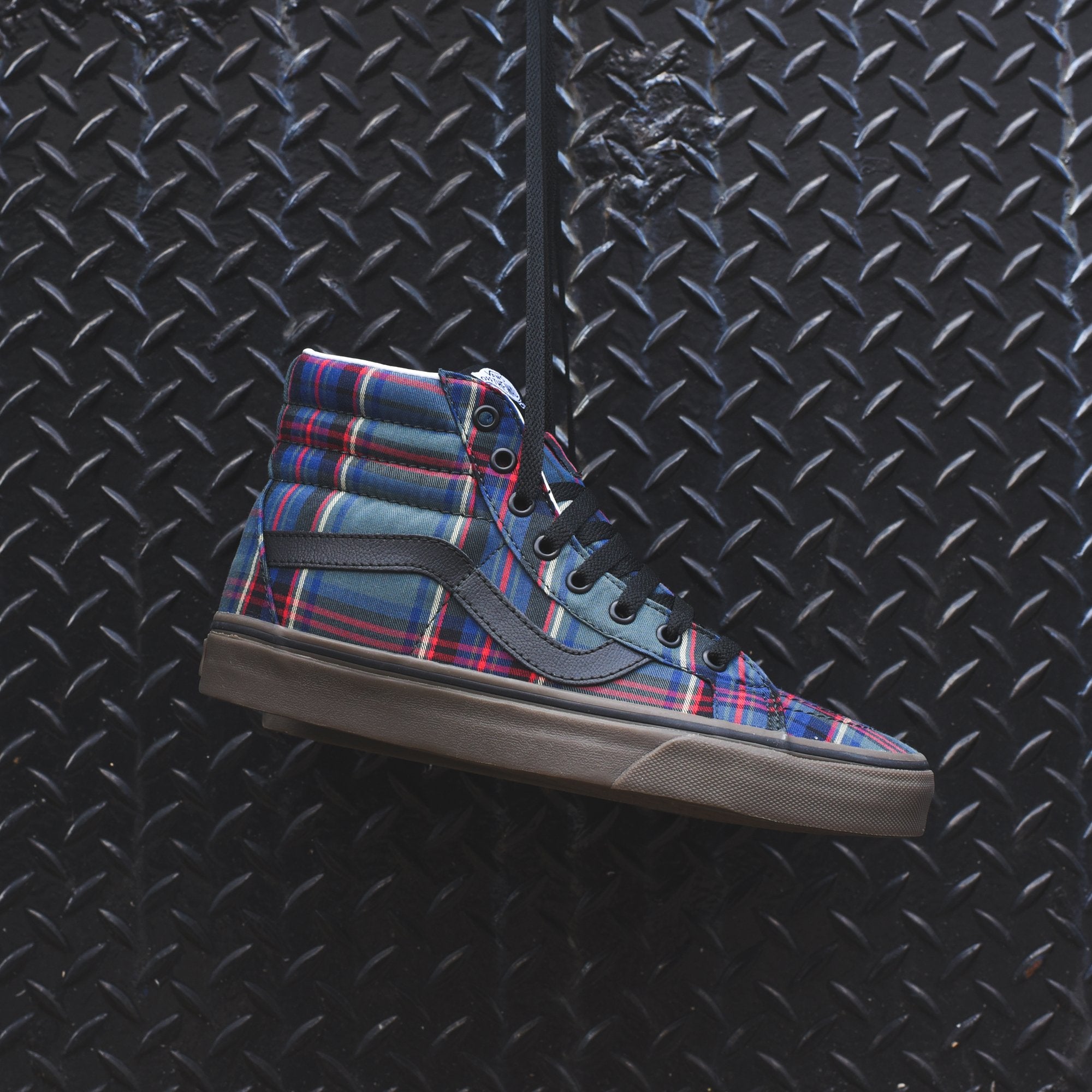 Vans Sk8-Hi - Green Plaid / Gum – Kith Europe