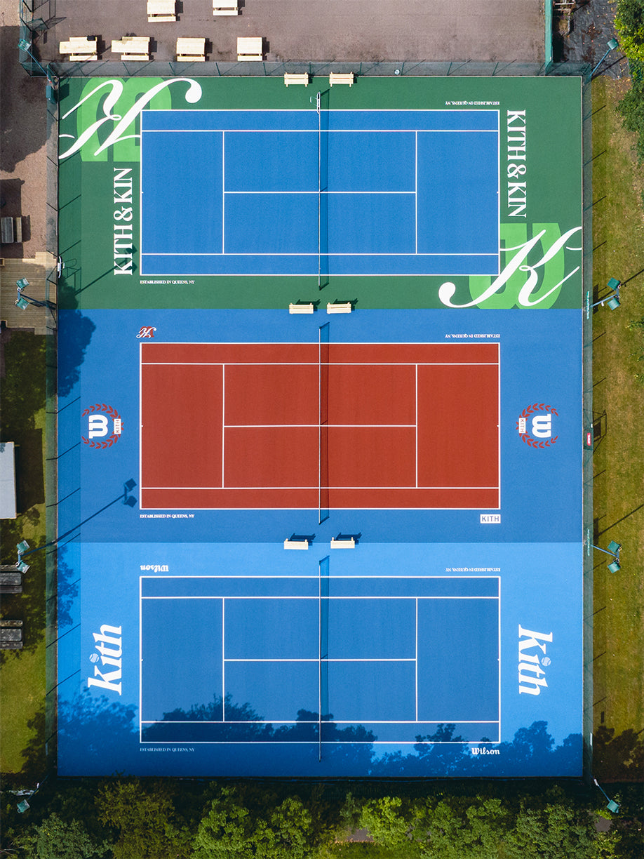 Yardley Tennis Club Restoration by Kith for Wilson – Kith Europe