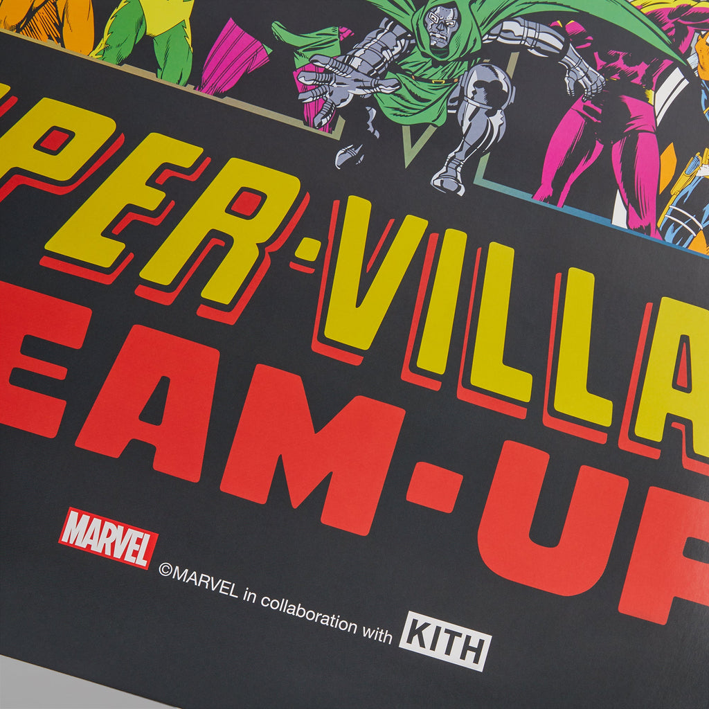 Marvel | Kith Supervillains Poster - Multi – Kith Europe