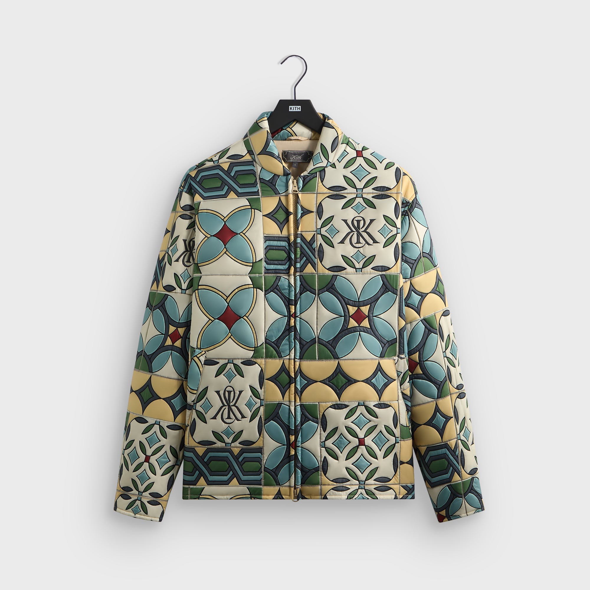 Kith Full Zip Brixton Puffed Shirt Jacket - Session – Kith Europe