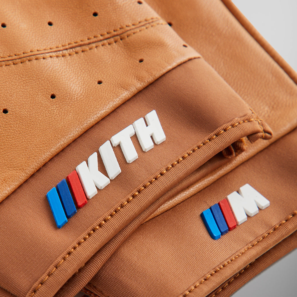 Kith for BMW Leather Driving Glove - Desert – Kith Europe