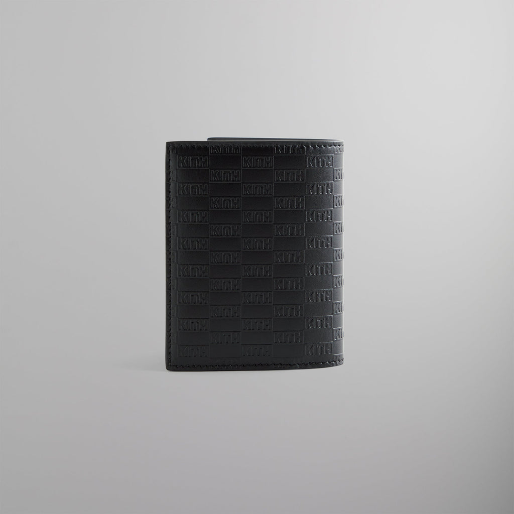 Kith Monogram Bi-Fold Wallet - Black – Kith Europe