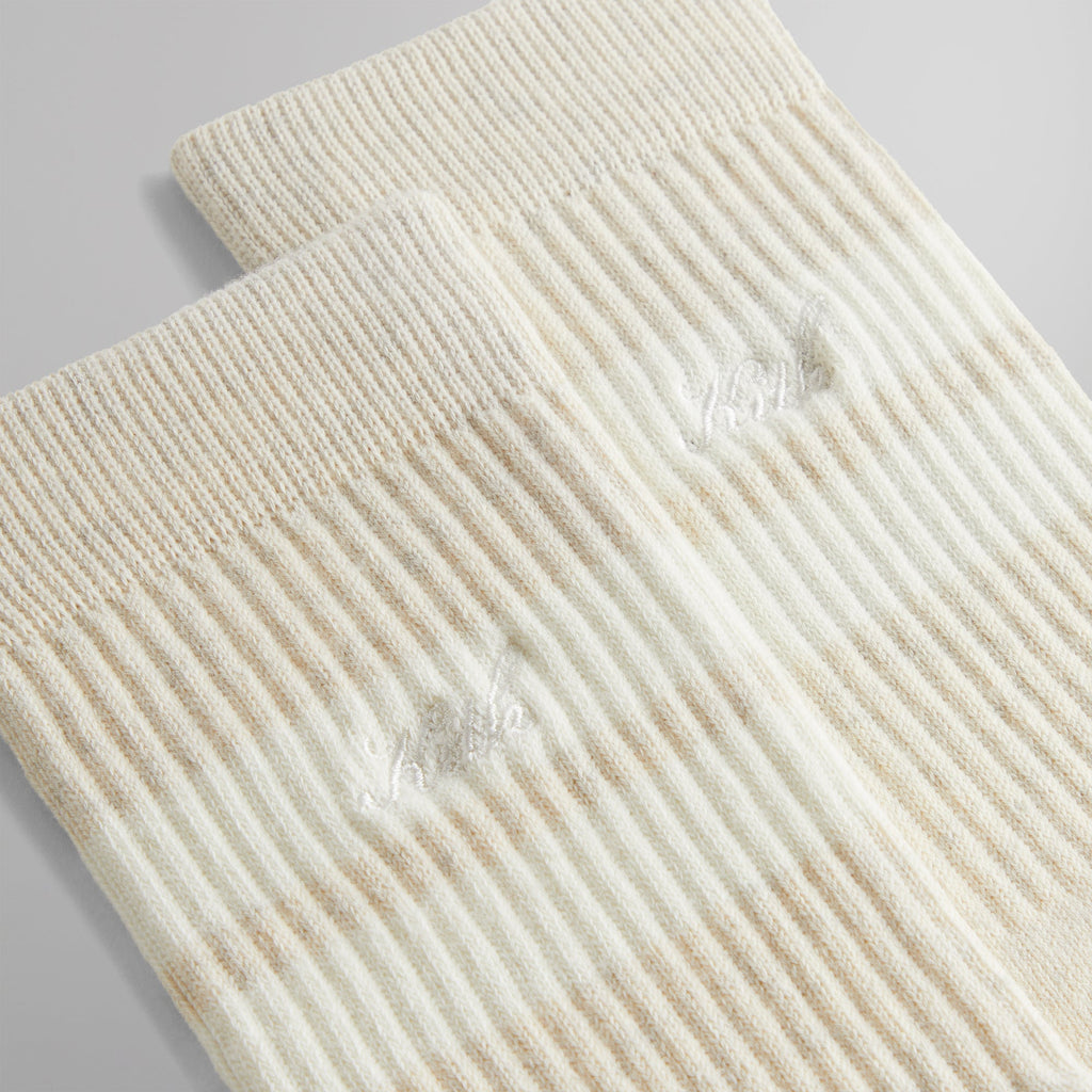 Kith Stripe Crew Socks With Script Embroidery - Lace – Kith Europe