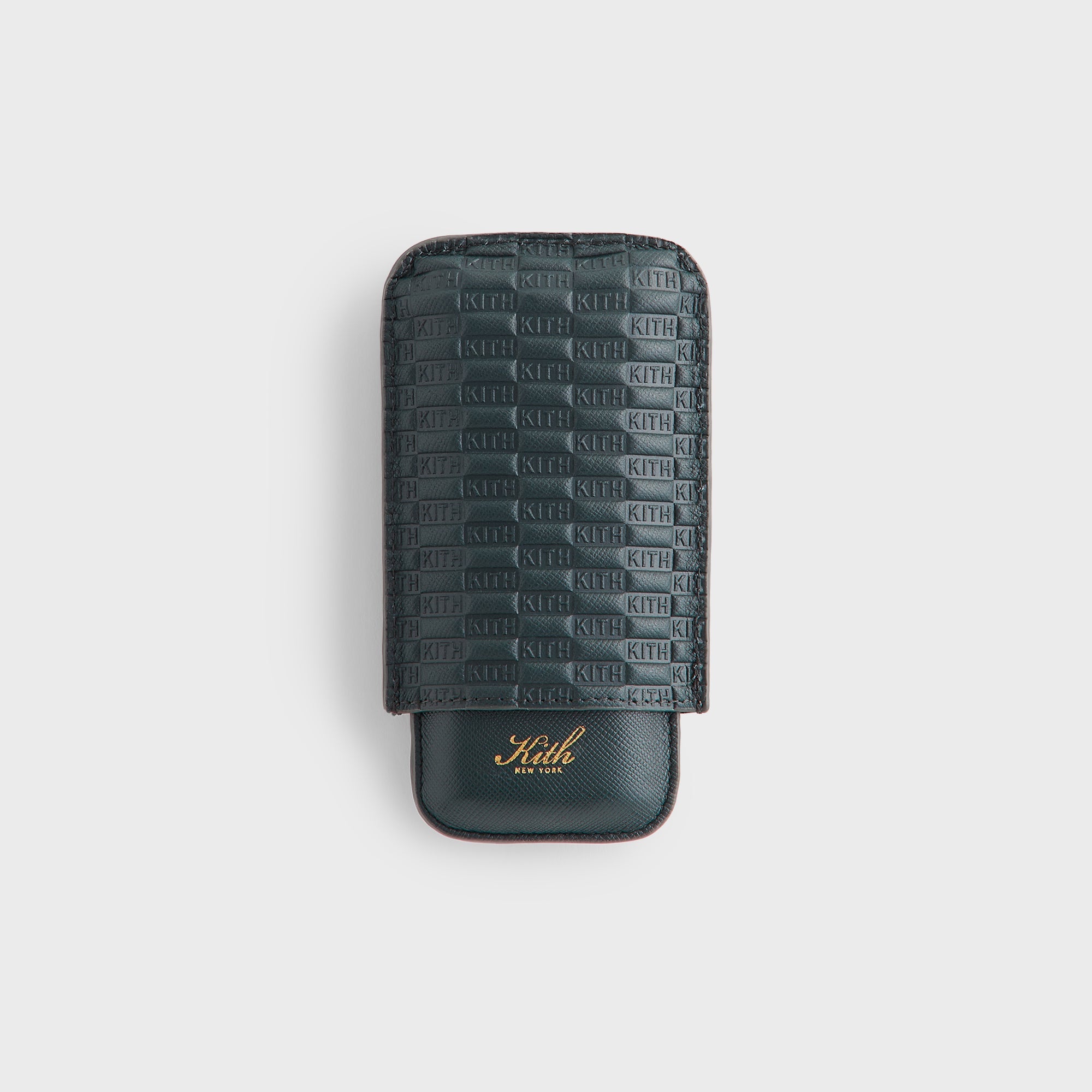 Kith Monogram Saffiano Leather Cigar Case - Stadium – Kith Europe