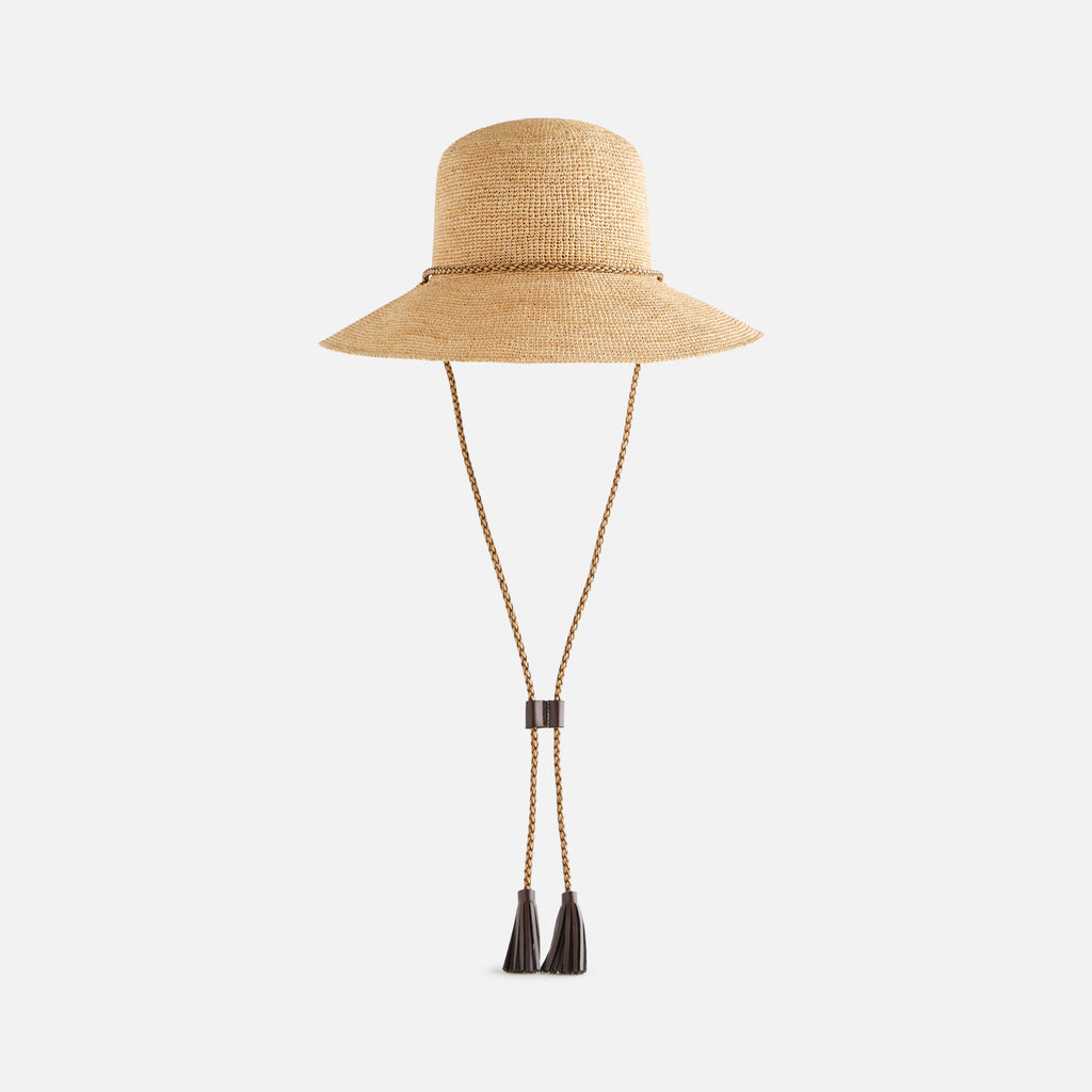 Kith Women Cassia Crochet Raffia Sun Hat - Natural – Kith Europe