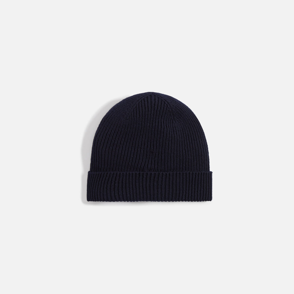 Moncler Wool Beanie - Navy – Kith Europe