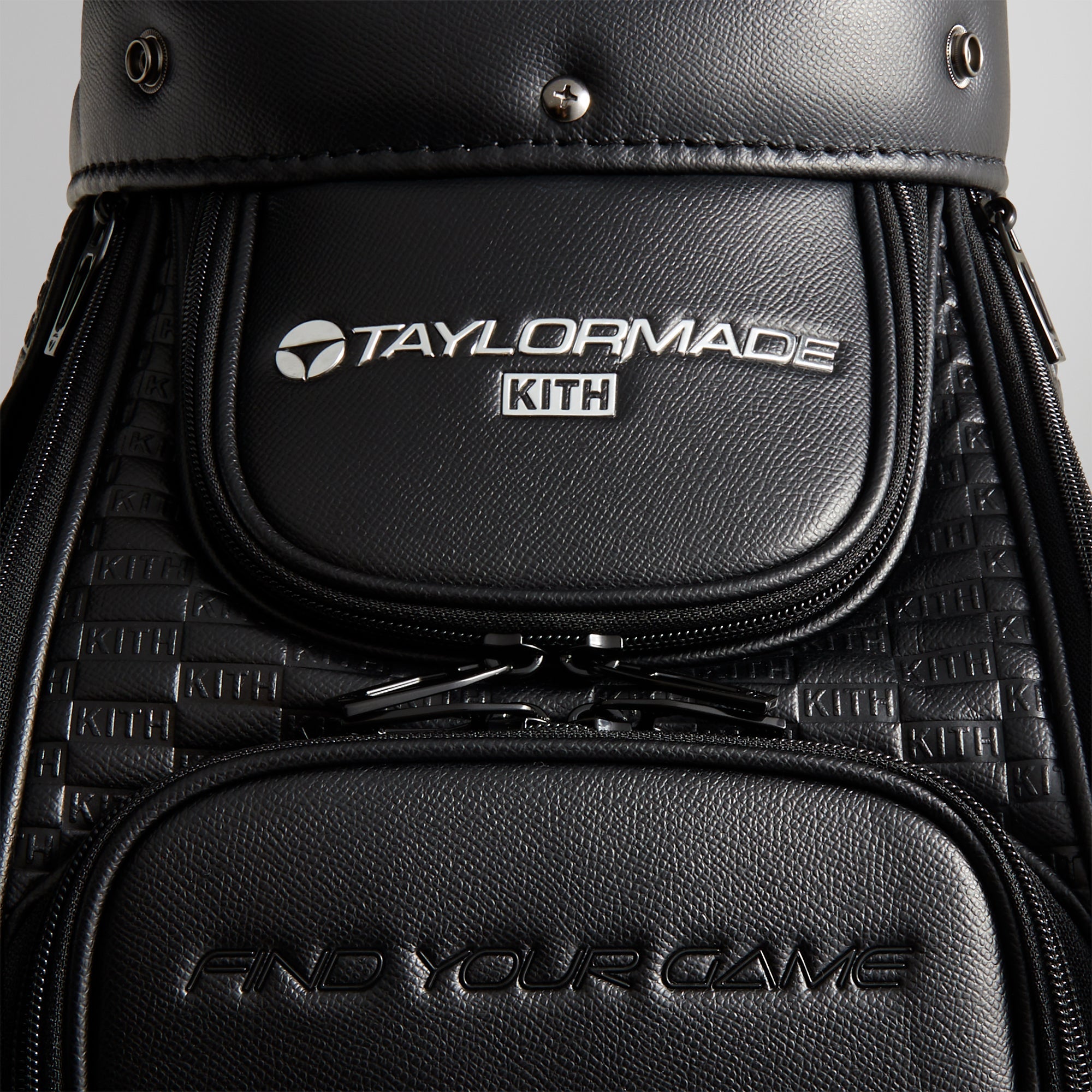 Kith for TaylorMade Staff Bag - Black – Kith Europe Kith for TaylorMade Staff Bag - Black – Kith Europe