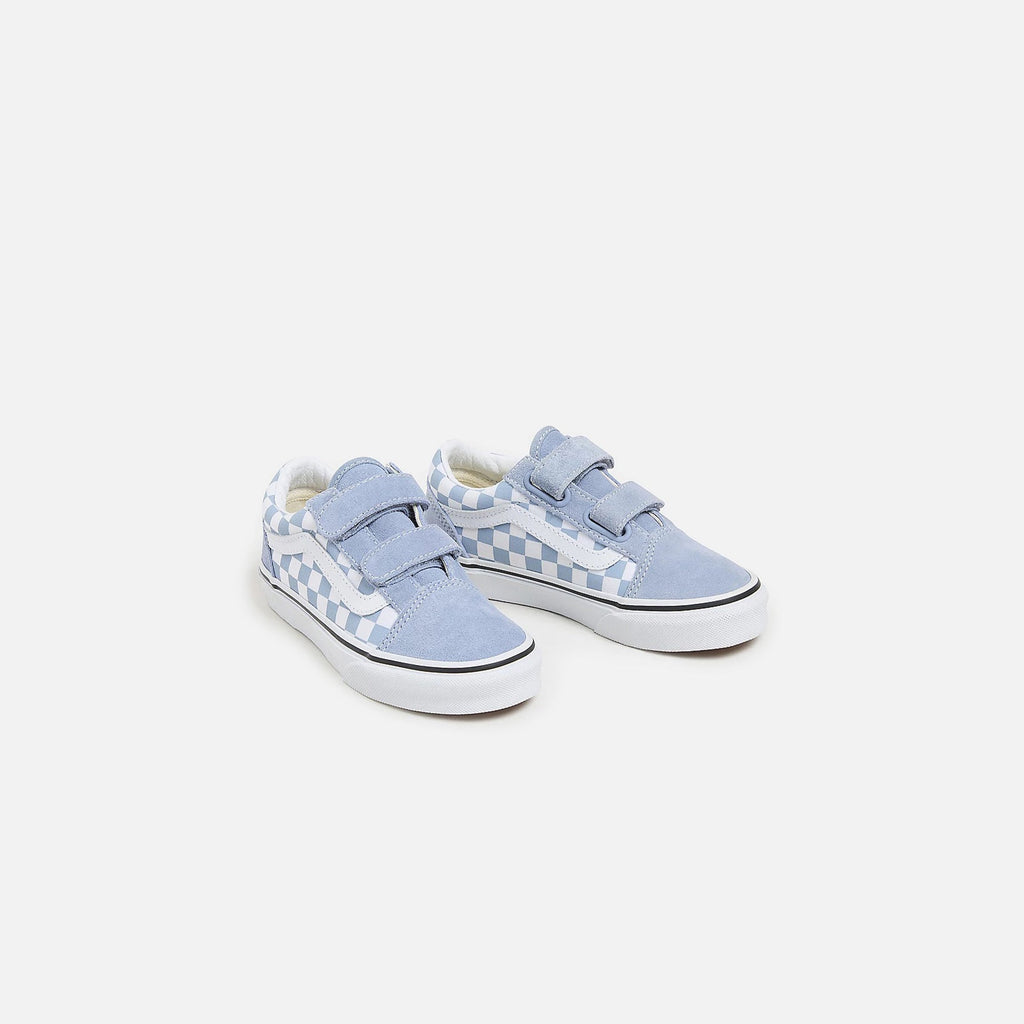 Vans Pre-School Old Skool Color Theory Checkerboard - Dusty Blue – Kith ...