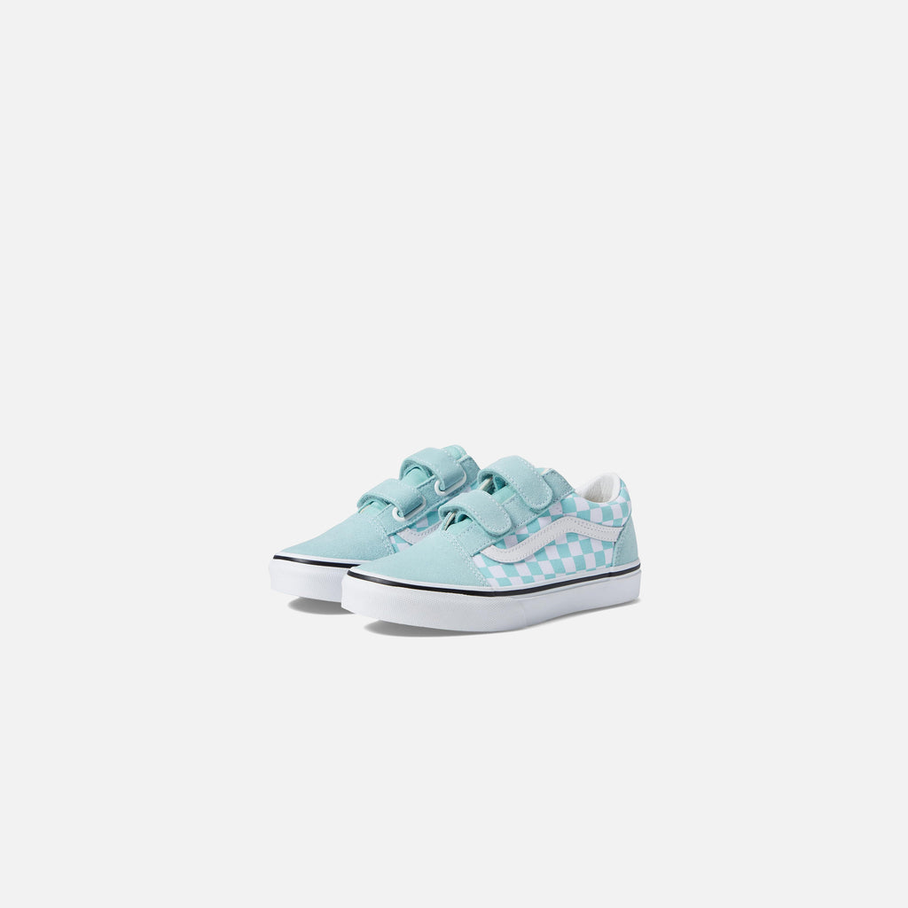 Vans Old Skool V Color Theory Checkerboard Canal - Blue – Kith Europe