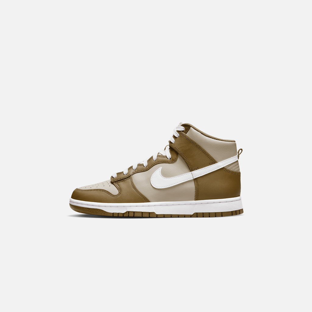 Nike Dunk High Retro - Hazel Rush / White / Khaki – Kith Europe