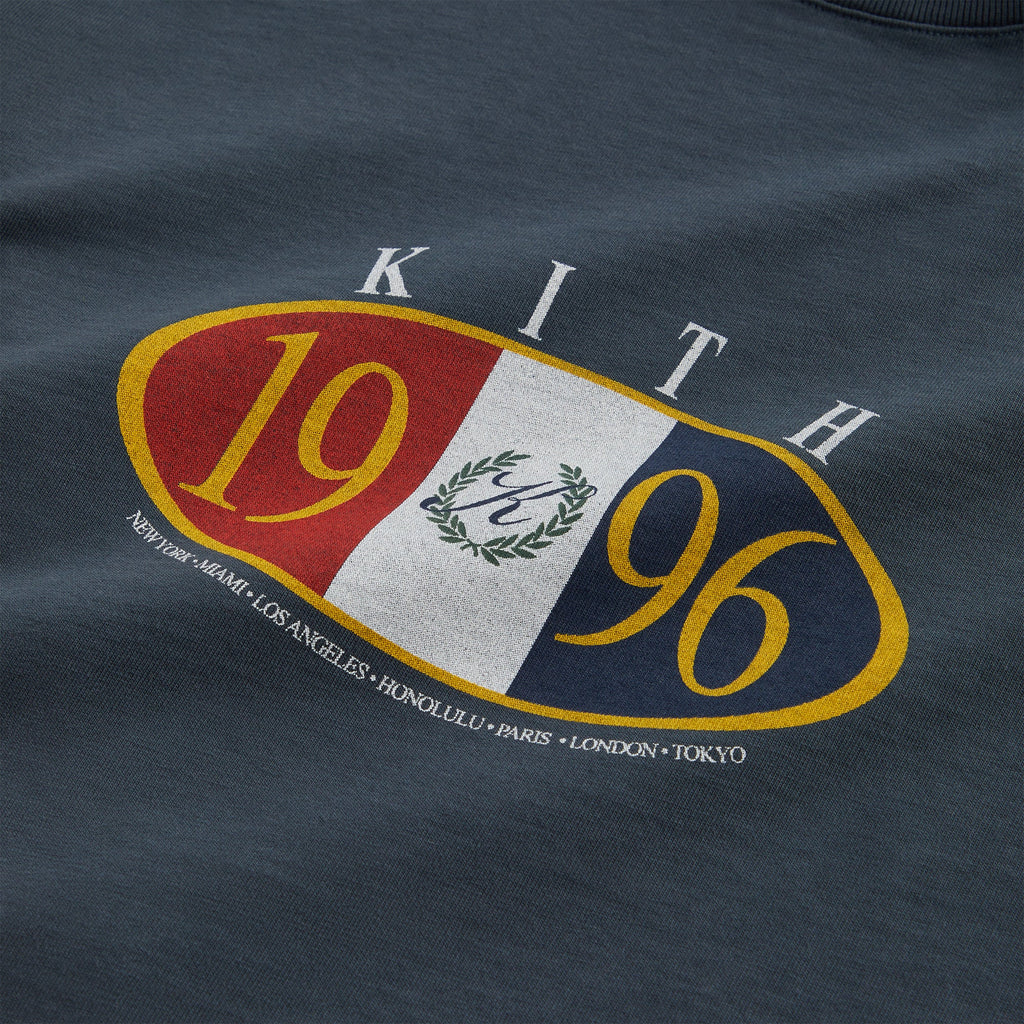 Kith Insignia Vintage Tee - Nocturnal – Kith Europe