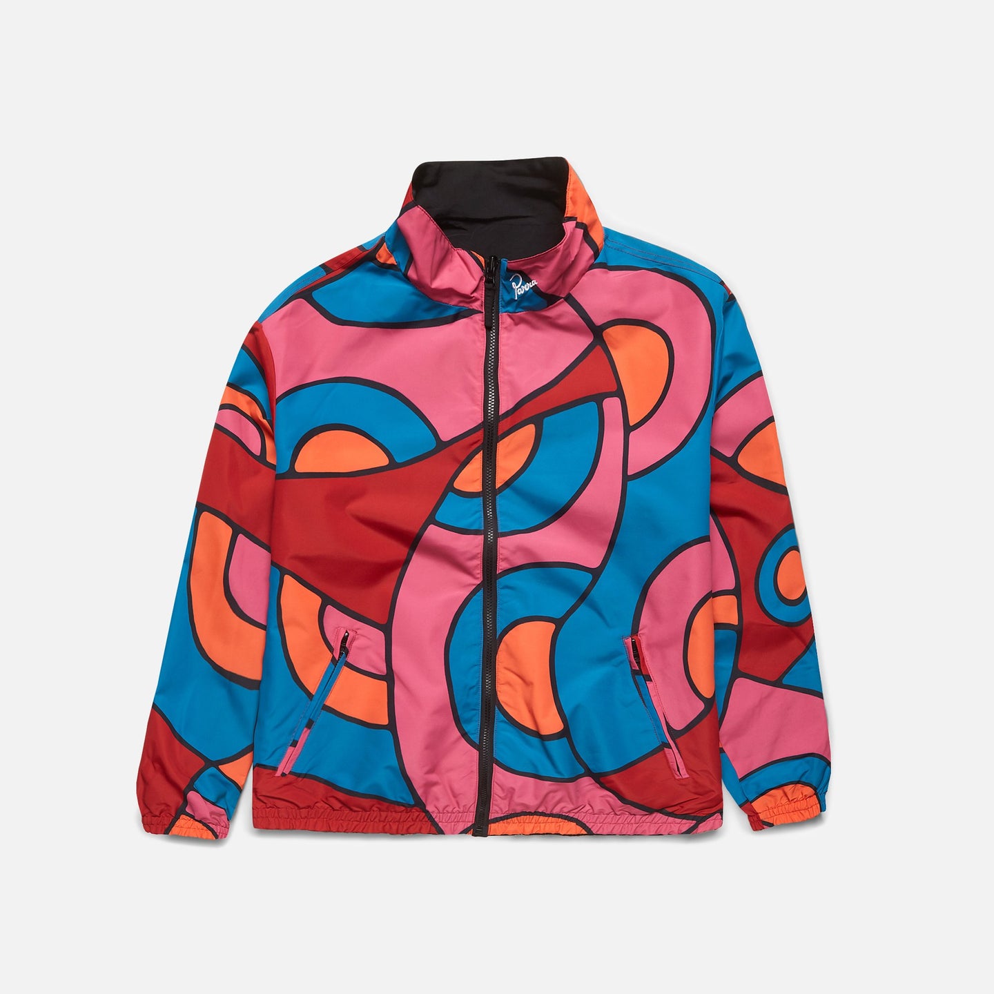 by Parra Serpent Pattern Reversible Track Top - Multi – Kith Europe