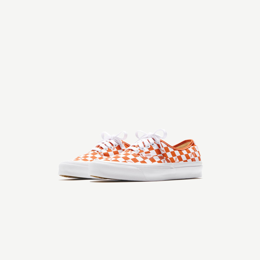 Vans Vault OG Authentic LX Vault Checkerboard - Orange – Kith Europe
