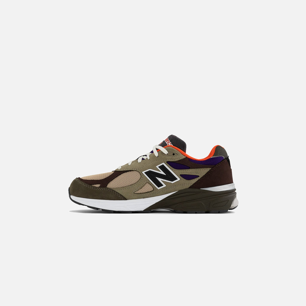 New Balance Made in US 990 V3 - Tan / Blue – Kith Europe